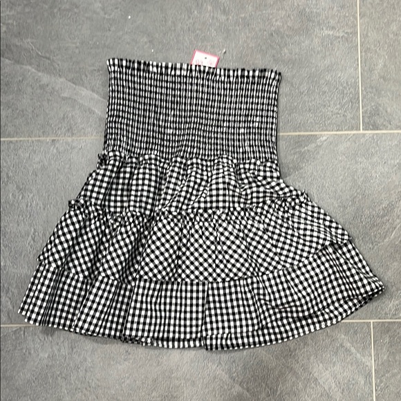 Joy Joy | Skirts | Joy Joy Black And White Bubble Mini Skirt | Poshmark